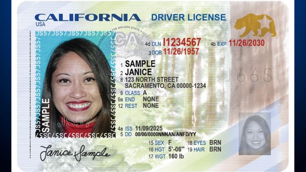 California DMV unveils redesigned driver's licenses, new security features