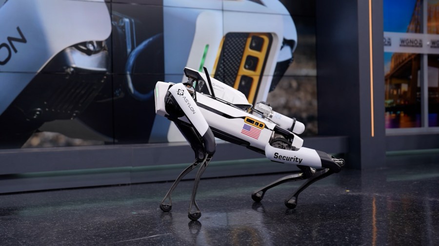 Drone Dog is a high tech ‘Man’s Best Friend’ robot watchdog