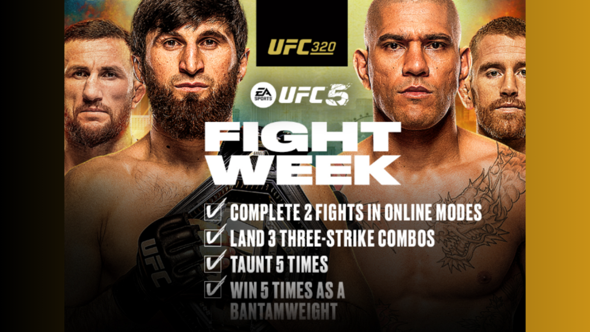 UFC 5 Fight Week: How to Earn UFC 320 Rewards