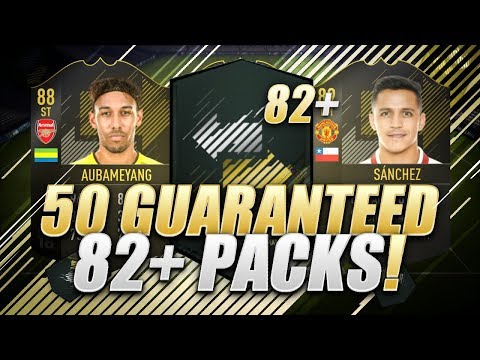 50 guaranteed 82+ packs!