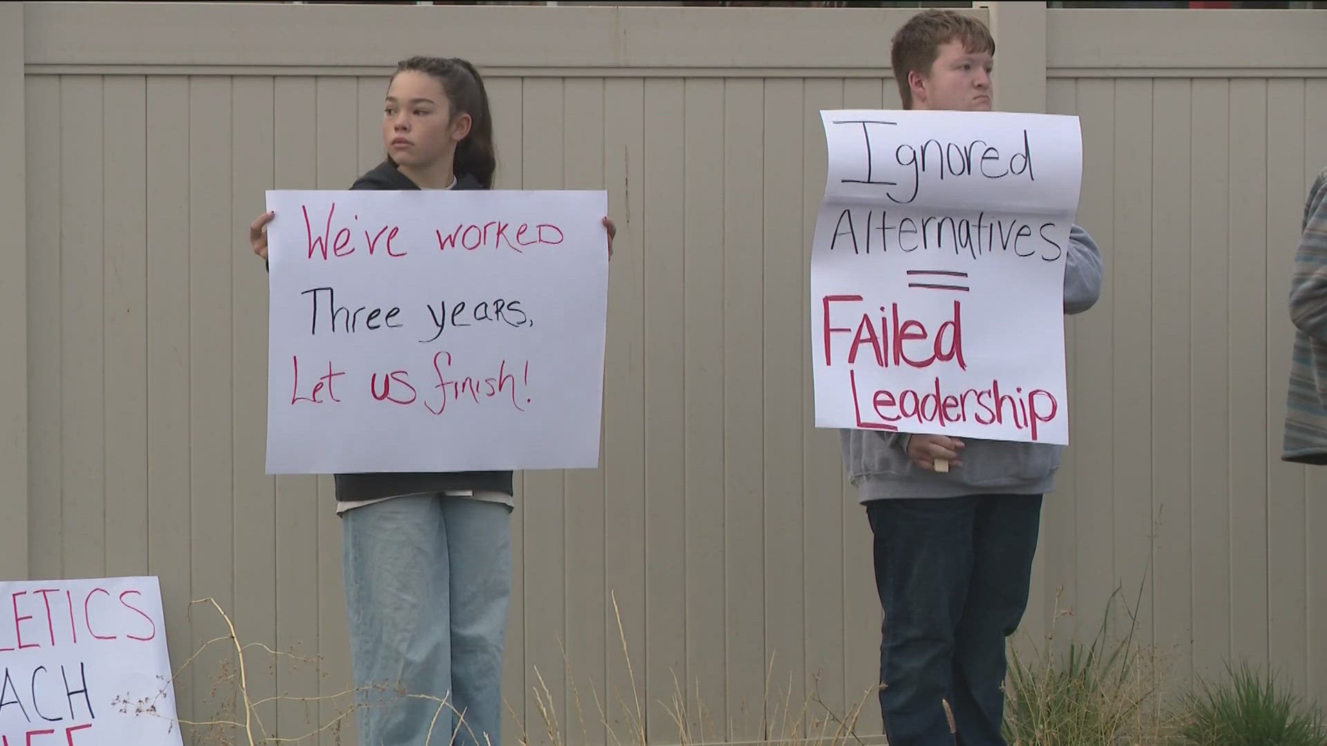 Post Falls High School community members respond to suspension of ...