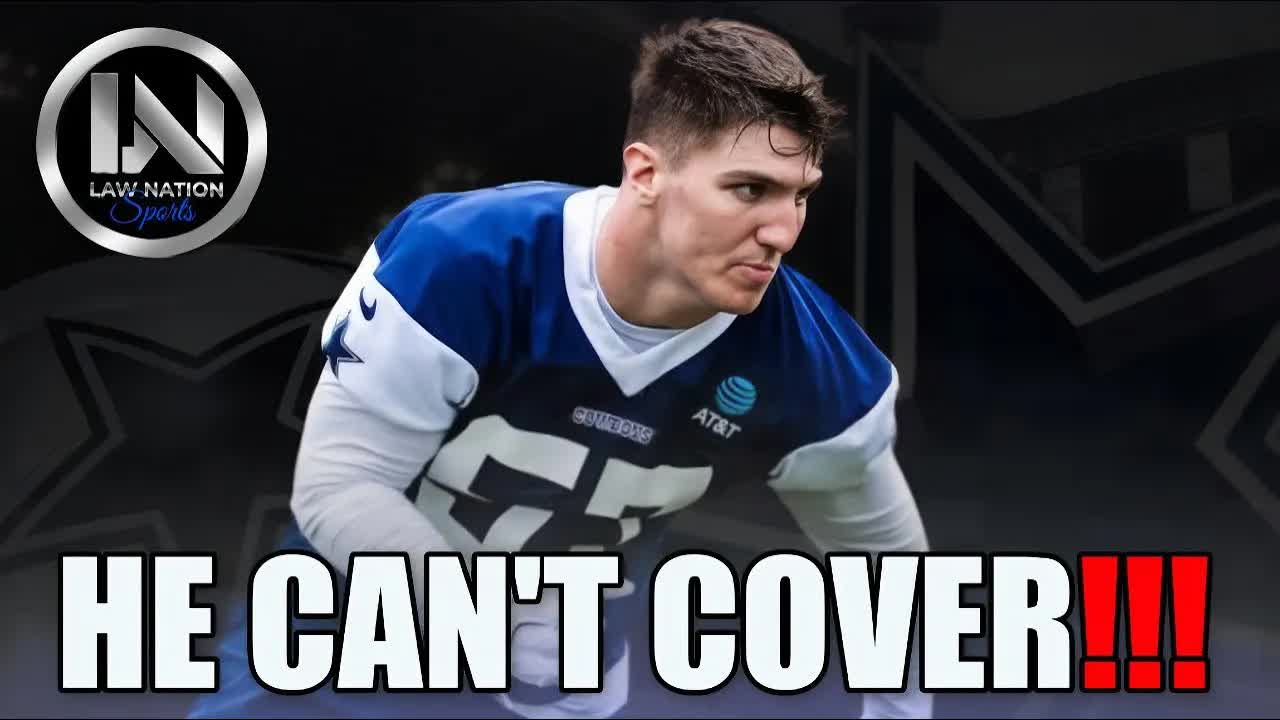 Cowboys Jack Sanborn is just too slow 😳 He can’t cover to save his life!