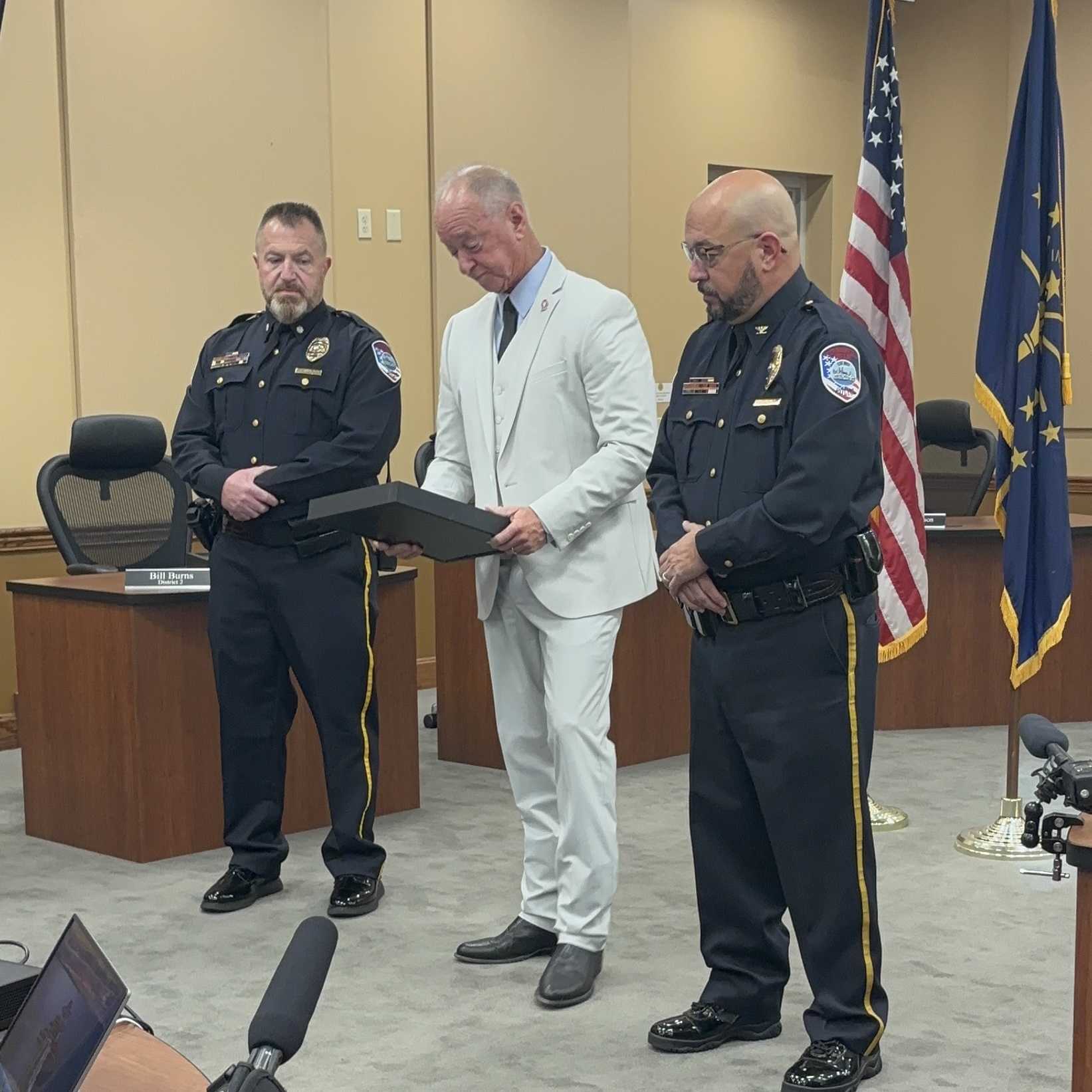 Scott McVoy sworn in as Jeffersonville police chief