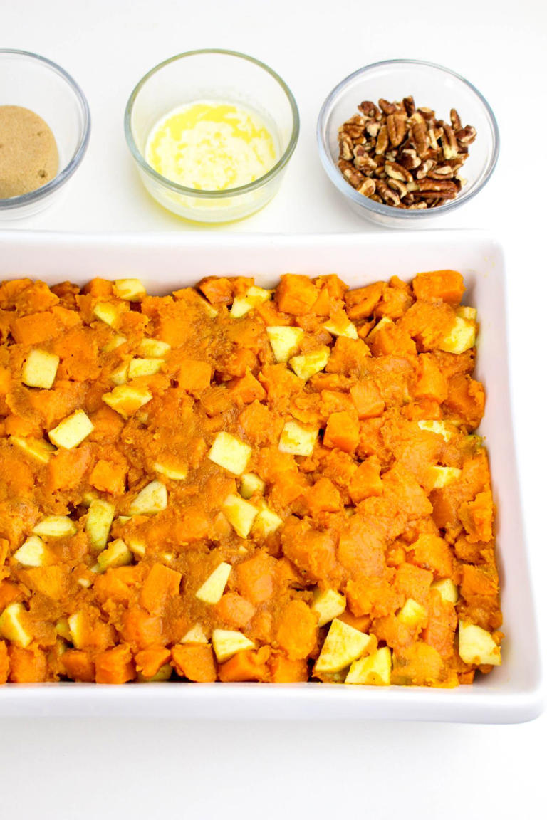 Sweet Potato and Apple Casserole