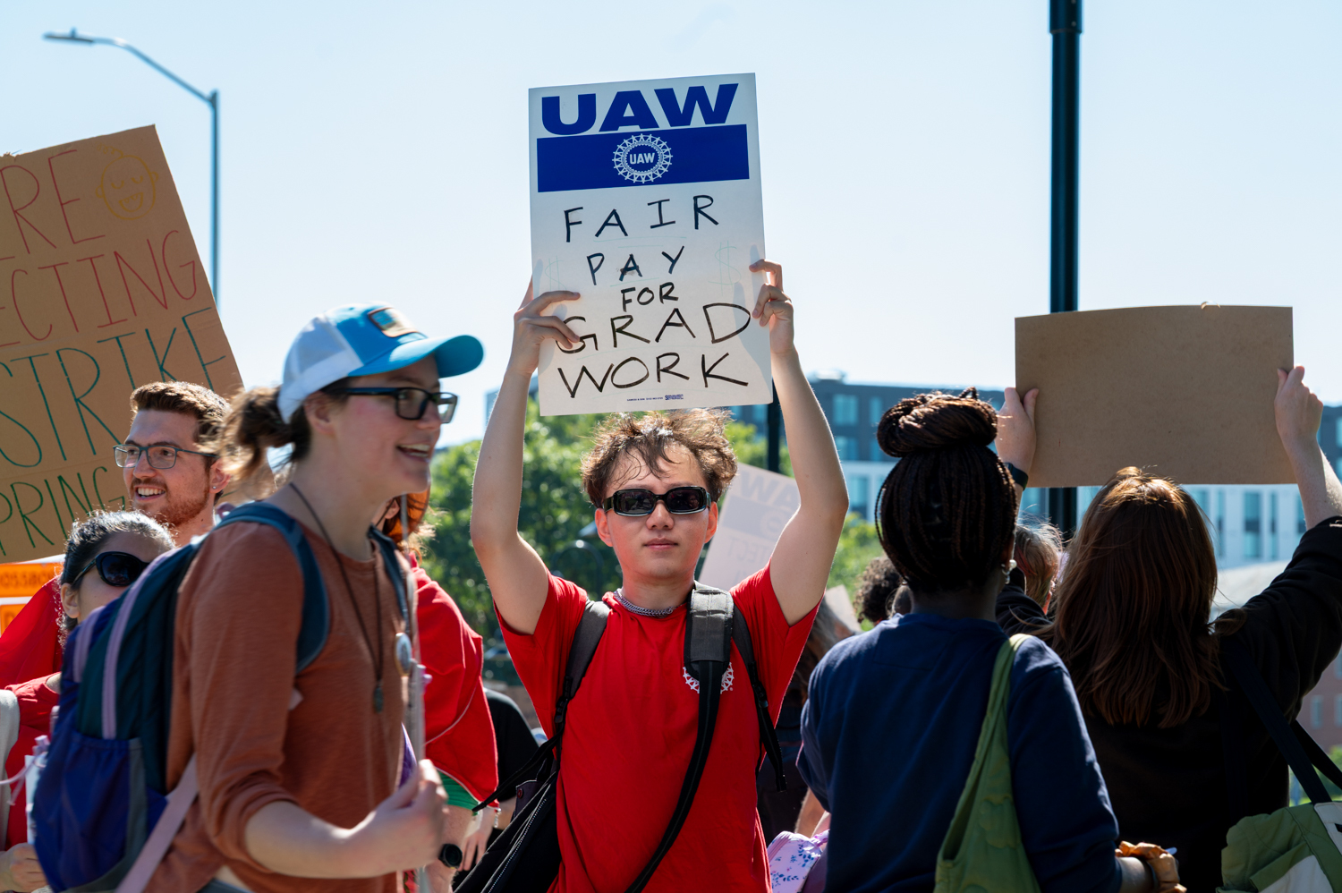 University of Maryland grad workers rally for union recognition