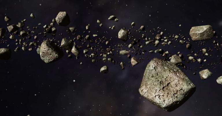 Our solar system's asteroid belt is disintegrating and hurling fragments