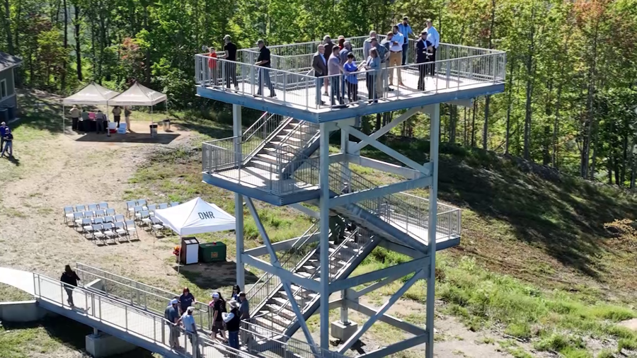 West Virginia DNR unveils new elk viewing platform