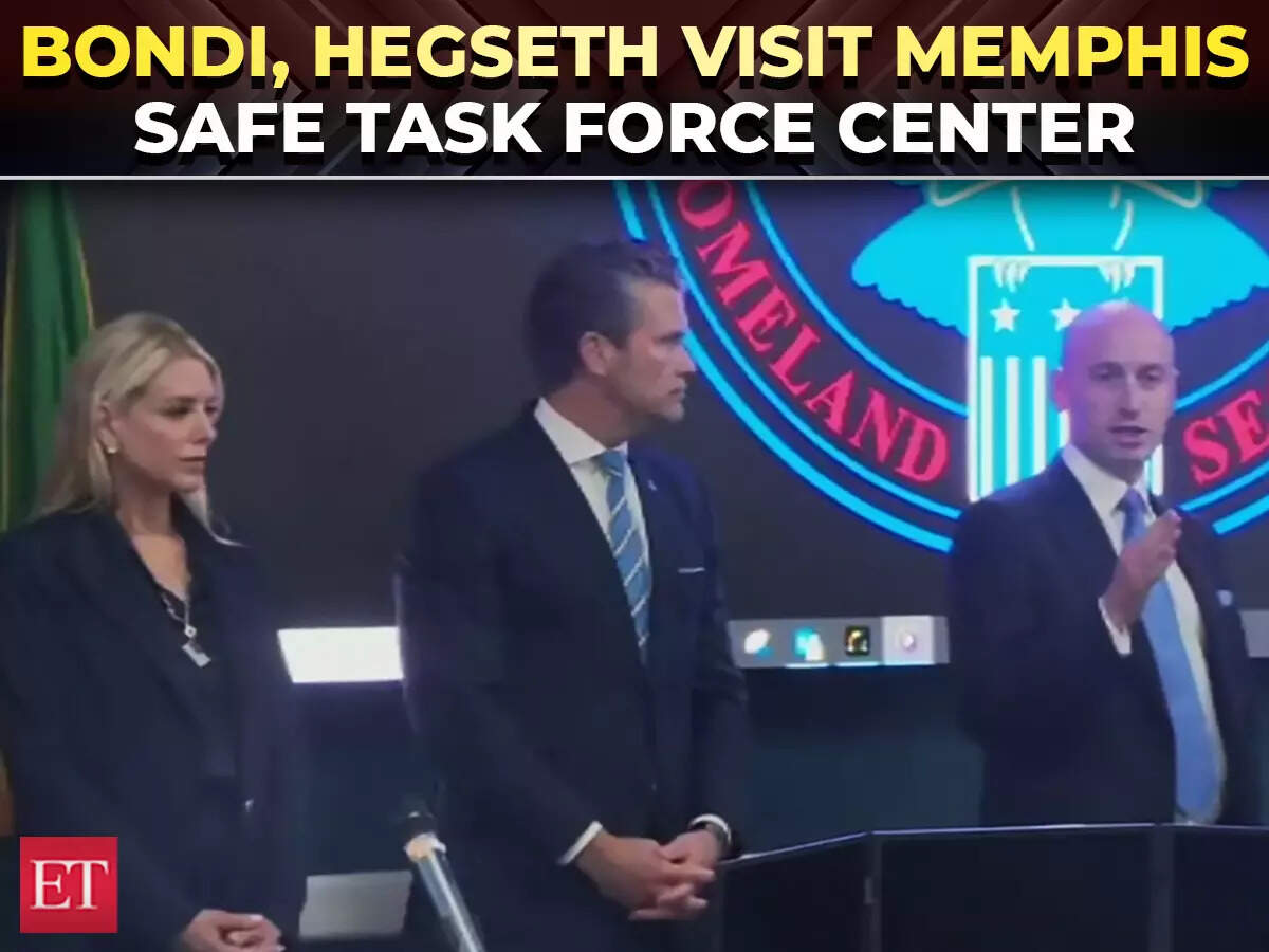 'We're here to back you up': Bondi, Hegseth visit Memphis Safe Task ...