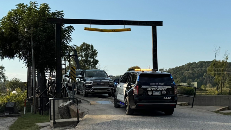 Historic War Eagle Bridge reopened after being struck by semi-truck