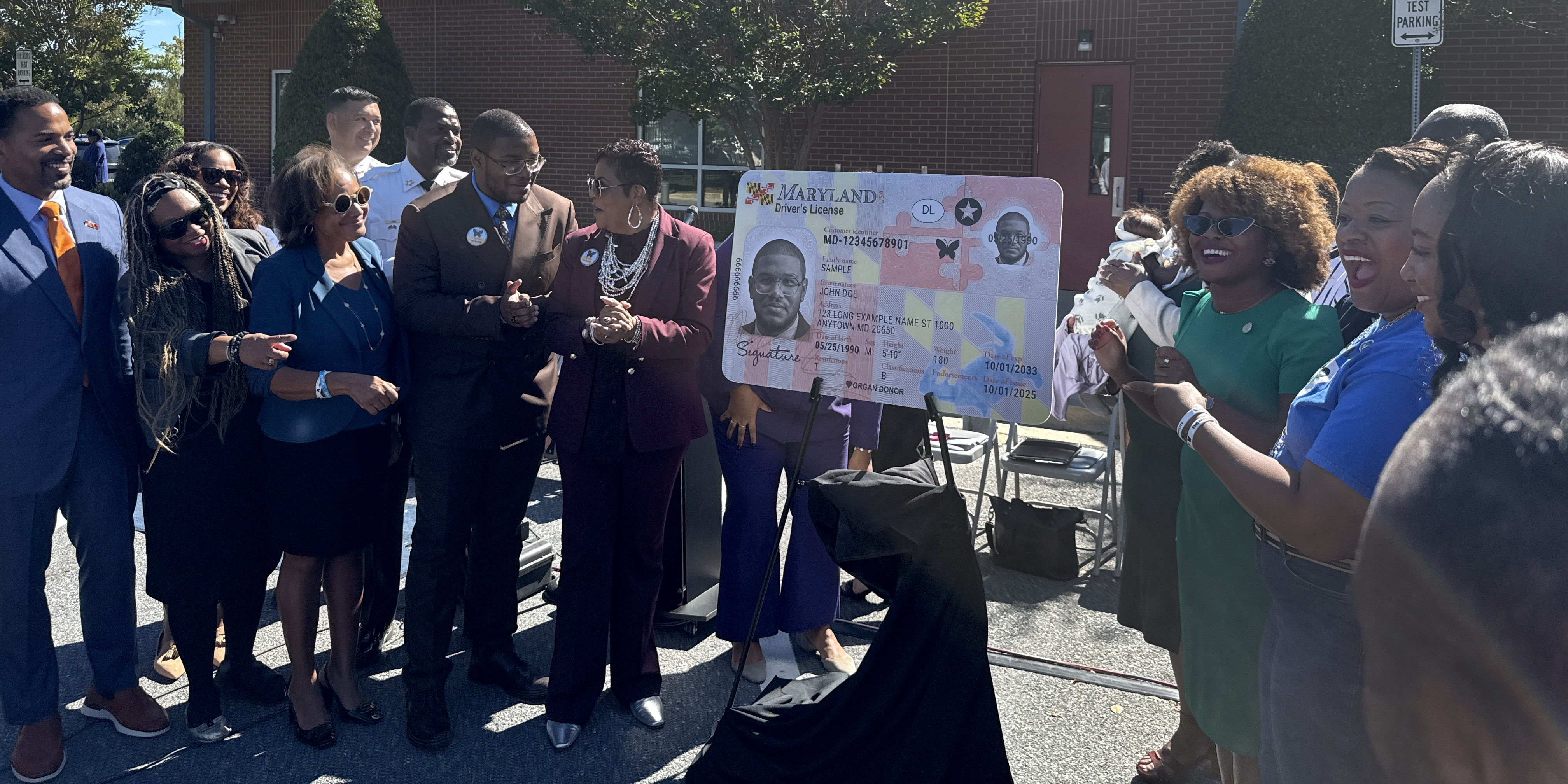 Maryland residents with non-apparent disabilities get butterfly ID marker
