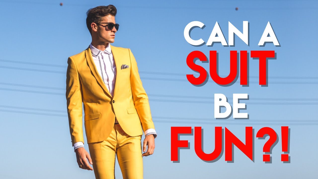 Can a Suit Be Fun?! | Bold Men’s Style Tips