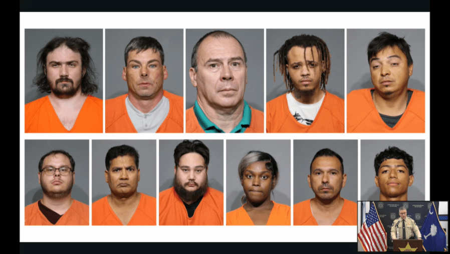 11 arrested in online child predator investigation across South ...