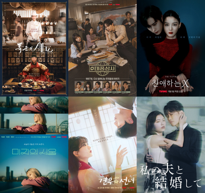 Lim Yoon-ah's tyrant's chef and Park Bo-young's unknown Seoul ripped it in the first half of the ...