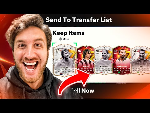 I packed 10 Golazo icons + heroes in a FC 24 pack opening!