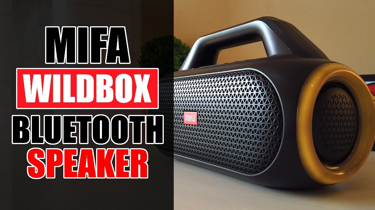 MiFa Wild Box 60W – Speaker Bluetooth Powerful dan Portabel