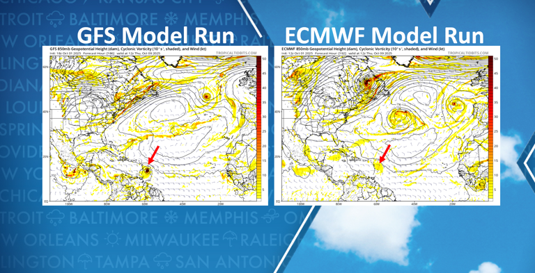 Areas to watch for tropical development highlighted near Florida ...