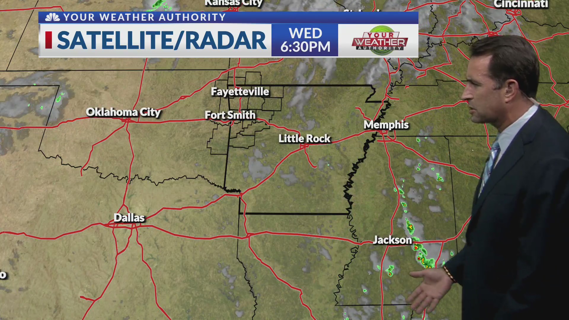 Wednesday October 1 Evening Forecast — 10 p.m.