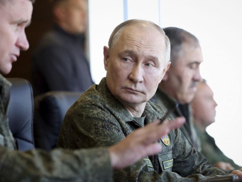 Wladimir Putin: Peinliche Panne des Ministeriums - 50 Jahre alte Karte ...