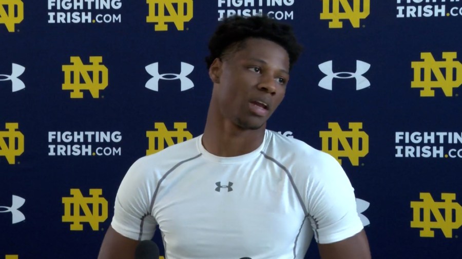 ND’s Johnson gives credit to Jaylon Smith for success