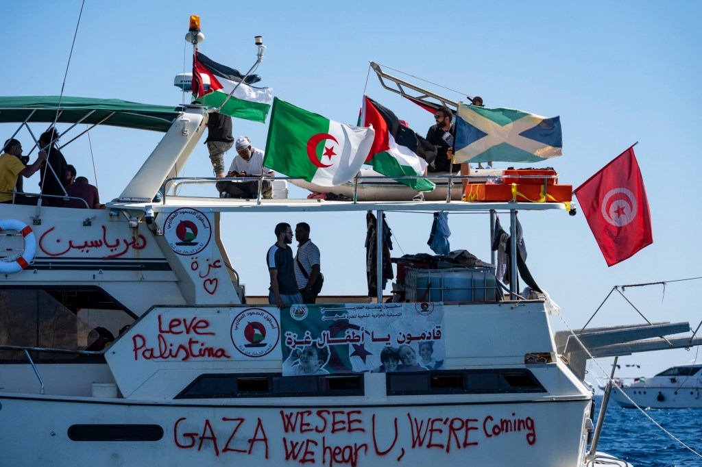 Greta Thunberg detained by Israeli forces after ‘attack’ on Gaza aid boats