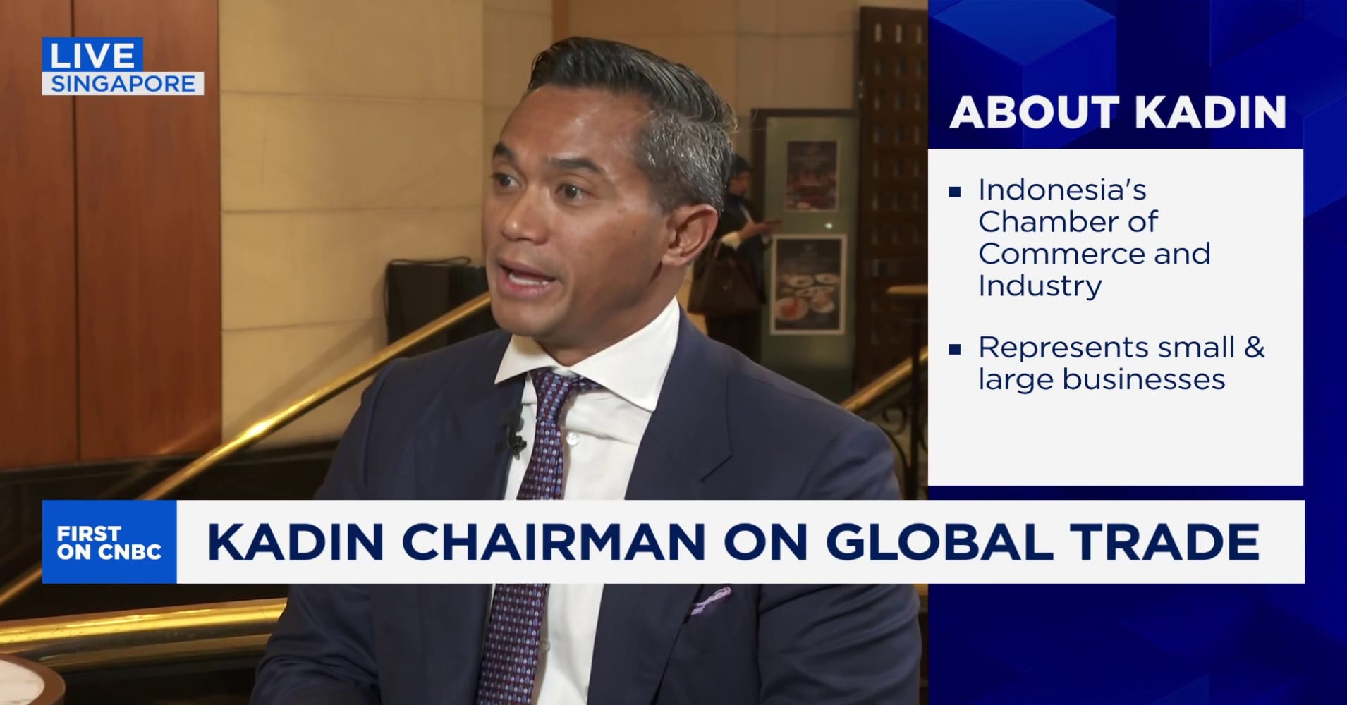 Indonesia's wake-up call: Kadin Chairman on protests and balancing ...