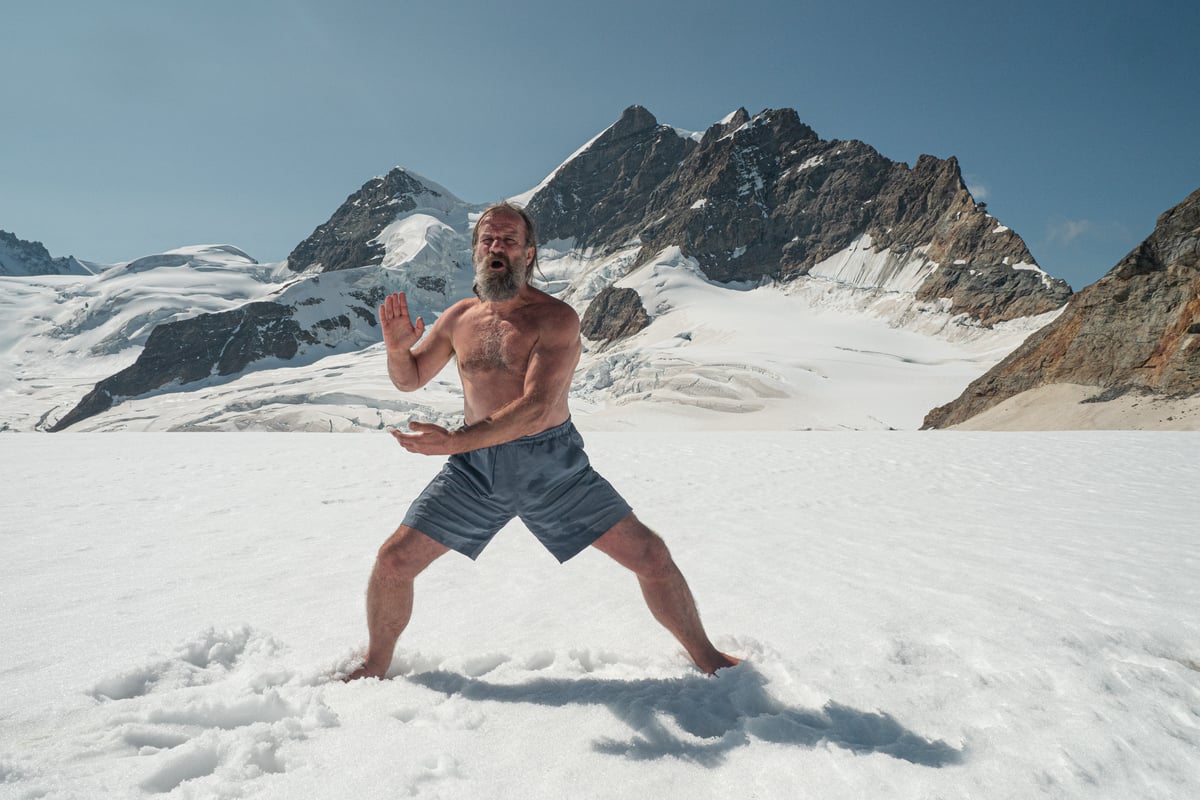 'The Iceman' Wim Hof's daily routine: Rhythmic breathing, natural diet ...