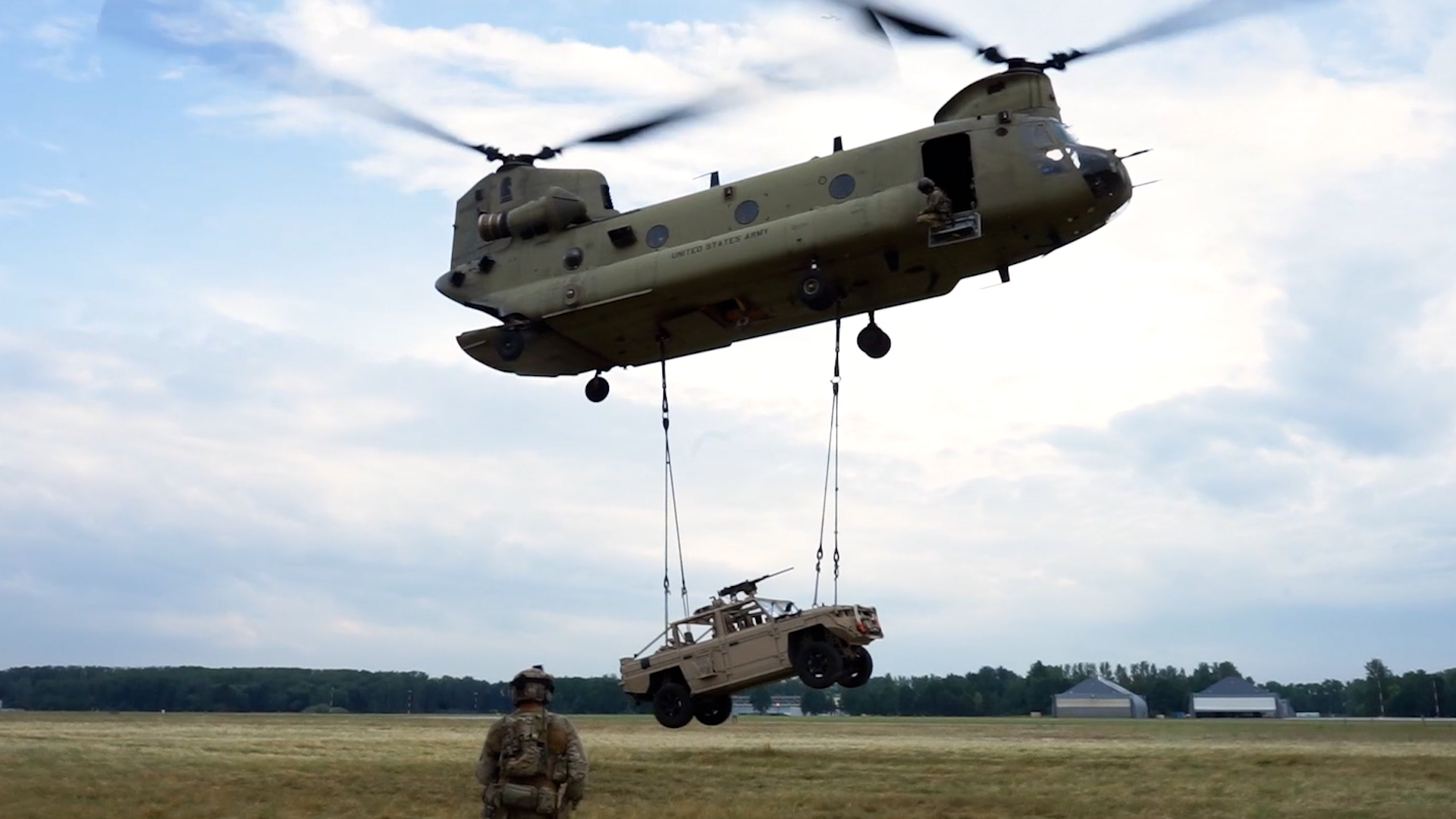 US-Armee demonstriert Luftbeweglichkeit im Training