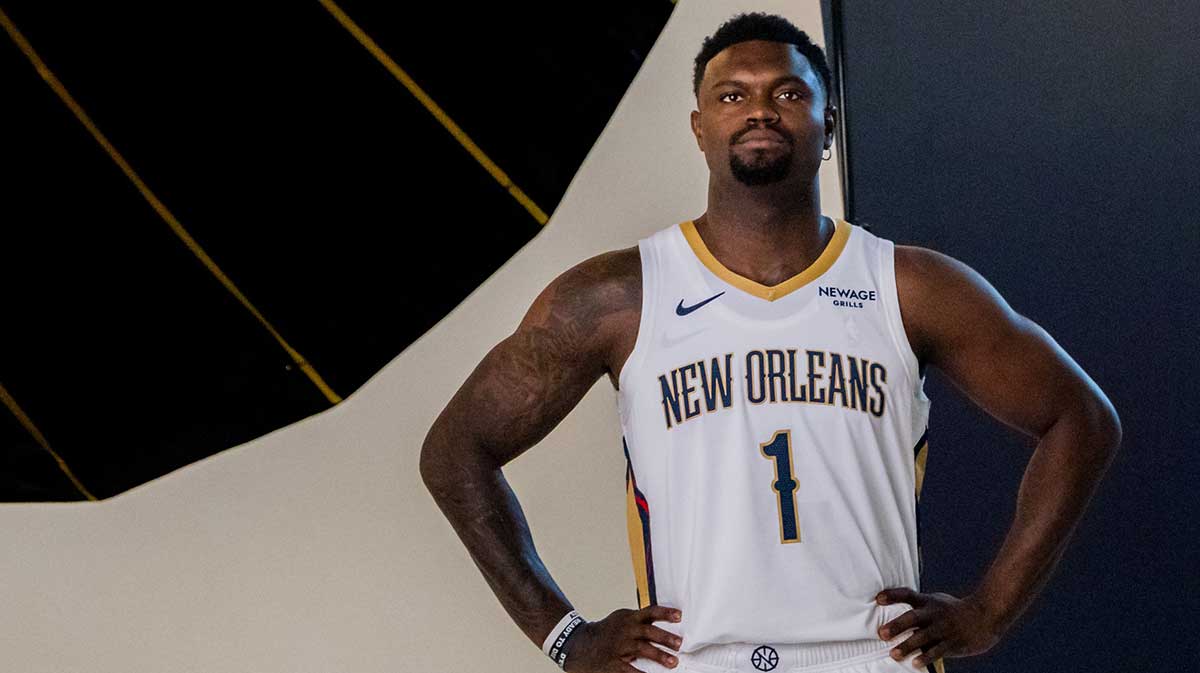New-look Zion Williamson shows off insane bounce in Pelicans’ Australia ...