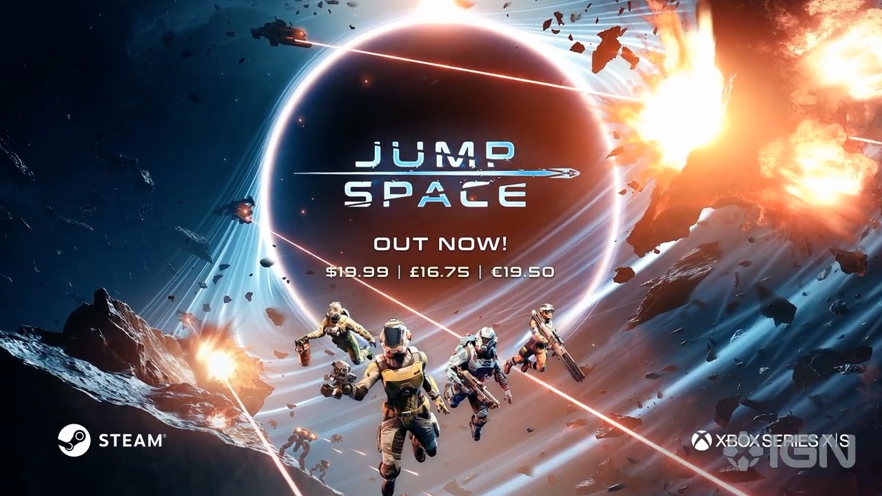 Jump Space Official Early Access Launch Trailer