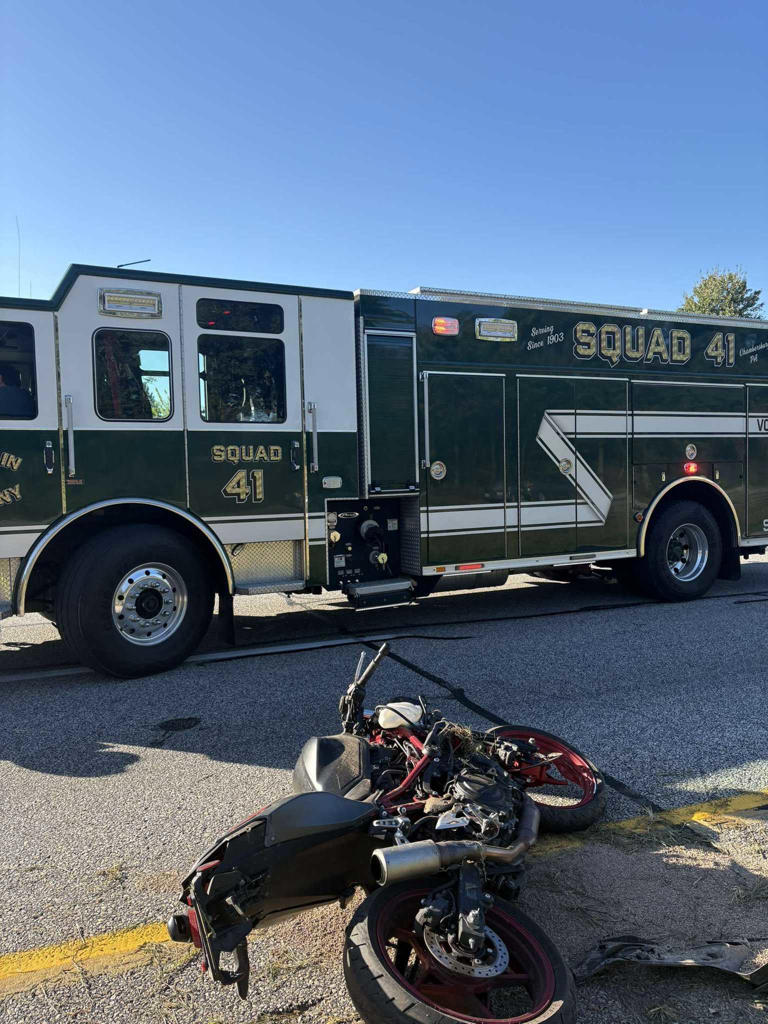 Motorcyclist taken to trauma center after crash on I-81