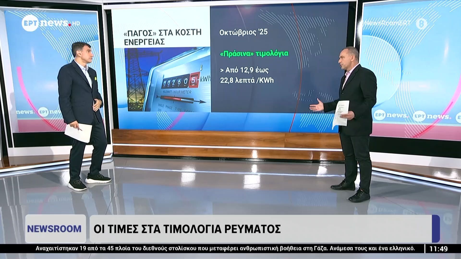 Οι τιμές στα τιμολόγια ρεύματος