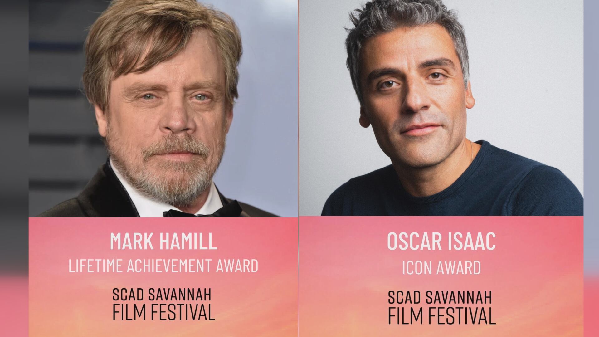 Mark Hamill, Oscar Isaac among honorees at SCAD Savannah Film Festival