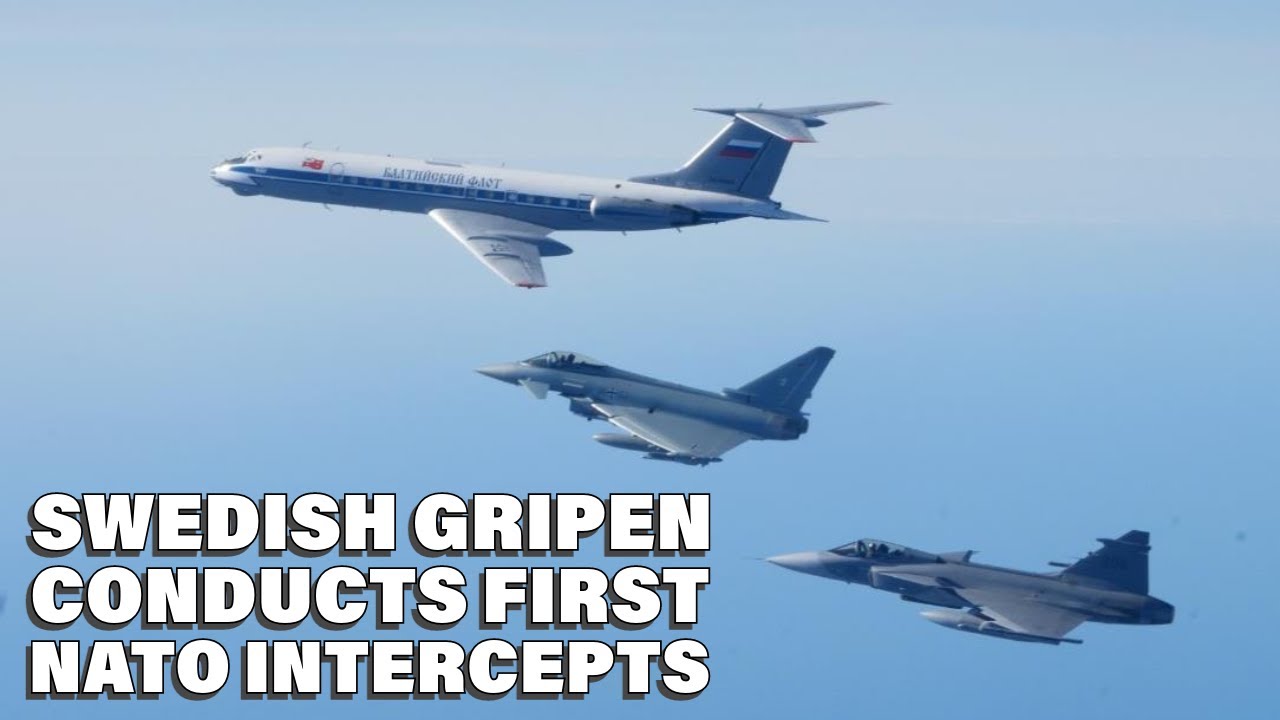 Looking Back - Gripen Does Its First NATO Intercepts
