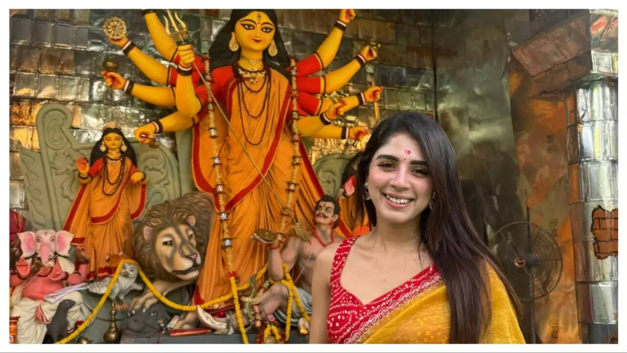 Durga Pujo is when my heart feels at home, no matter where I am: Adrija Roy