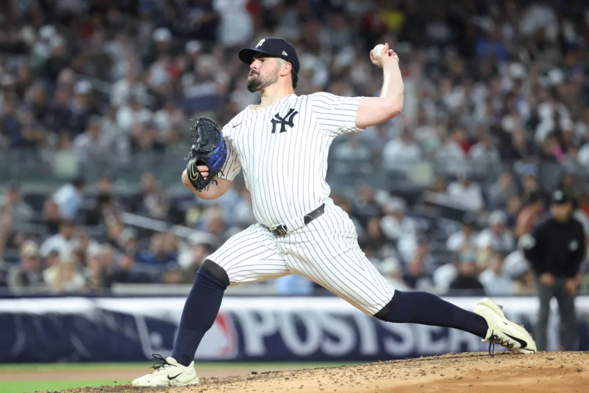 Carlos Rodon gets through ‘battle’ to keep Yankees in critical Game 2