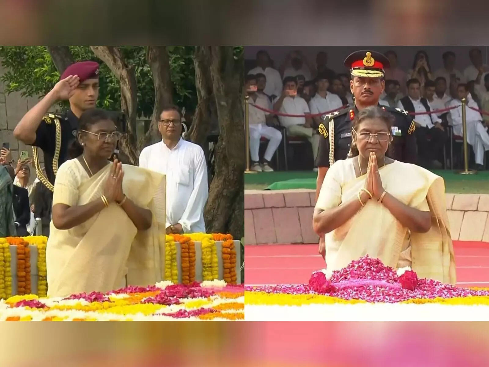 President Murmu, PM Modi pay tribute to Mahatma Gandhi and Lal Bahadur ...