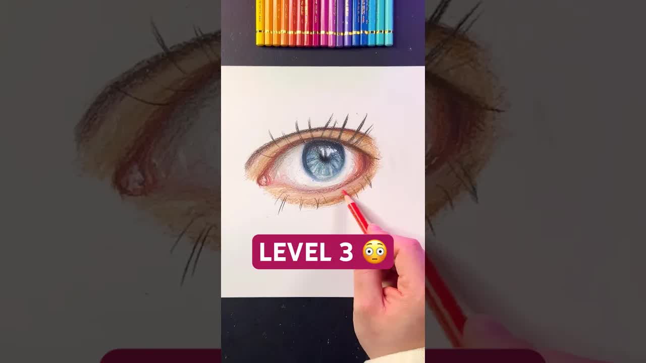 drawing eyes tutorial: 4 levels of realism
