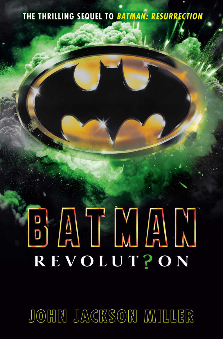 Batman's new Riddler revealed in Batman: Revolution poster