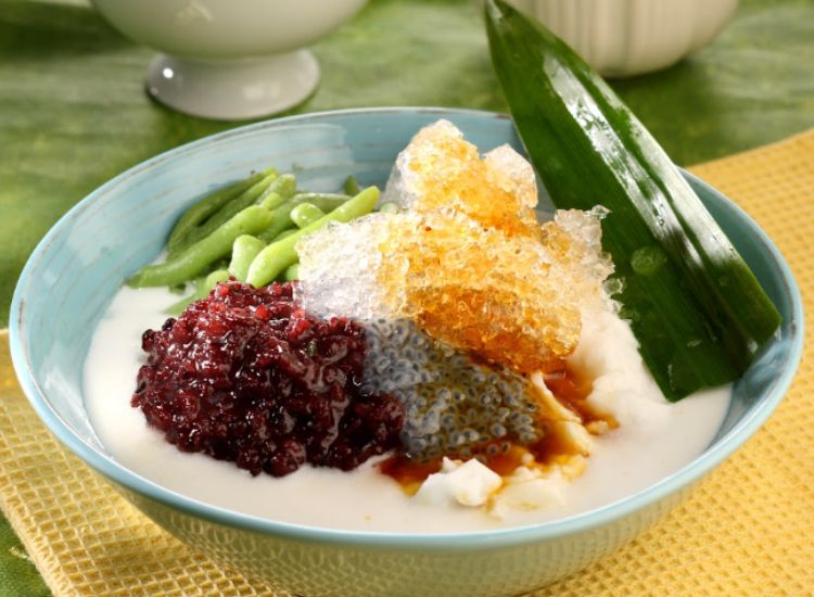 Resep Es Bubur Sumsum Campur, Minuman Dingin Tradisional Manis, Segar ...