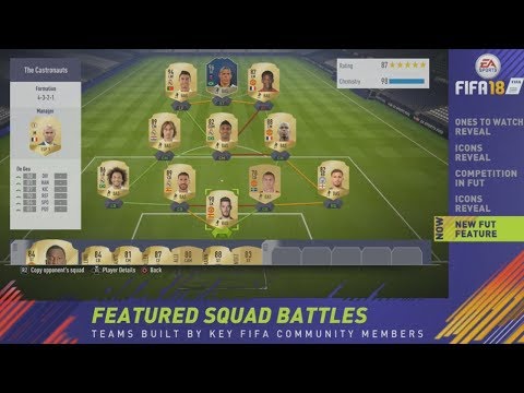 FIFA 18 squad battles!