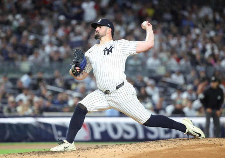 Carlos Rodon gets through ‘battle’ to keep Yankees in critical Game 2