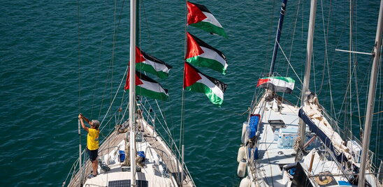 Gli italiani sulla Flotilla fermati dalle forze israeliane