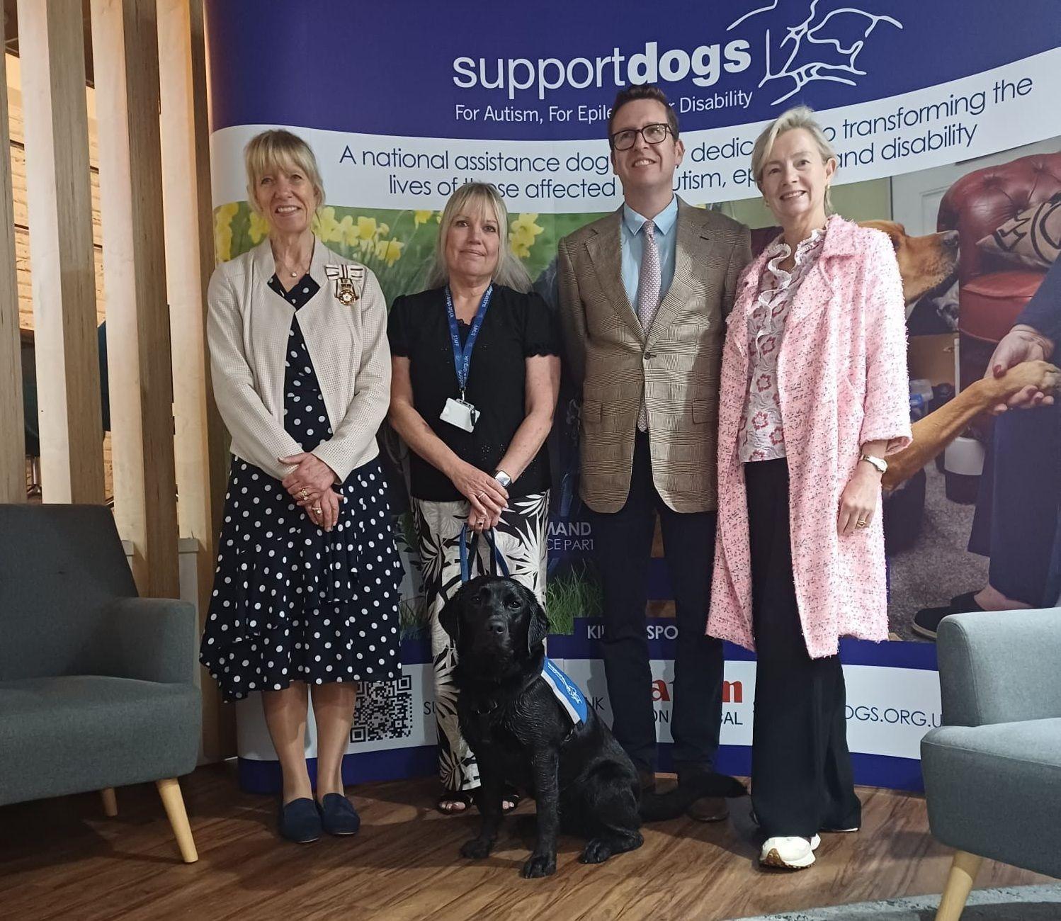 King’s representative is given exclusive tour of Support Dogs’ new ...