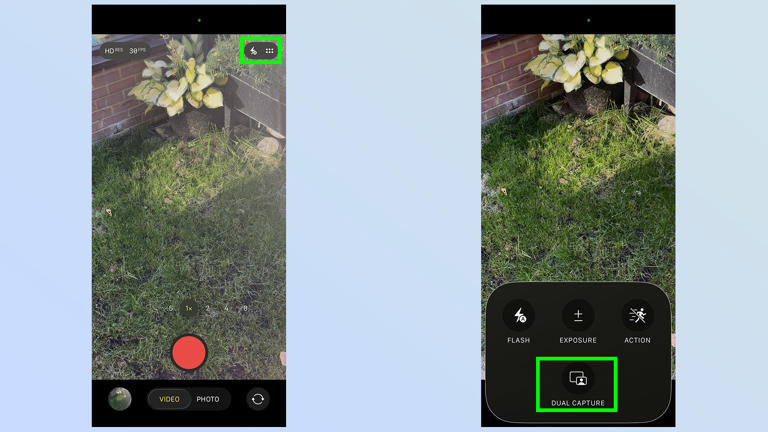 iPhone 17 has a Dual Capture video recording feature that records front ...