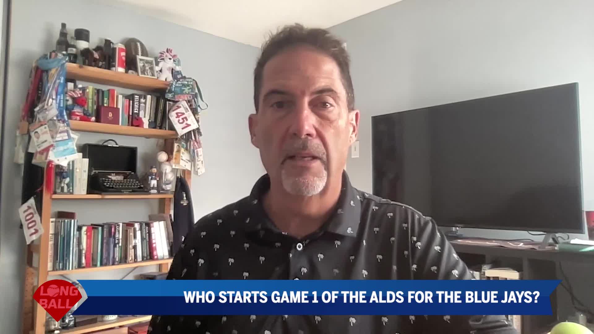 Who starts Game 1 of the ALDS for the Blue Jays?