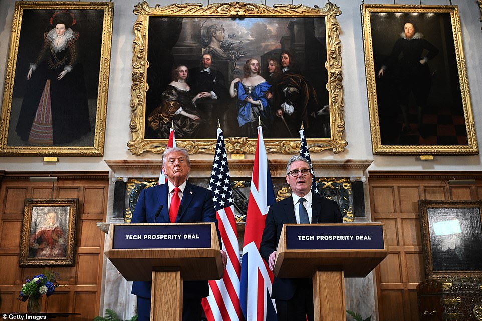 UK spent £50,000 replacing US flags for Trump due to wrong red