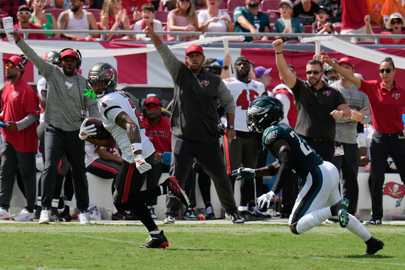 Emeka Egbuka's first month in the NFL with the Buccaneers has been ...