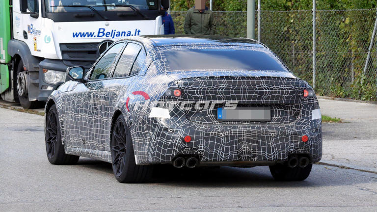 2028 BMW M3 G84 Spied Testing: Gas-Powered Variant Is A Go