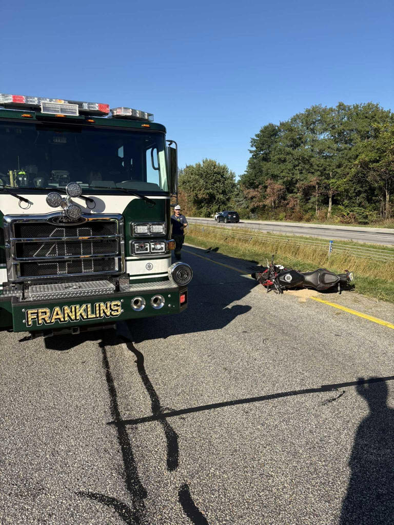 Motorcyclist taken to trauma center after crash on I-81