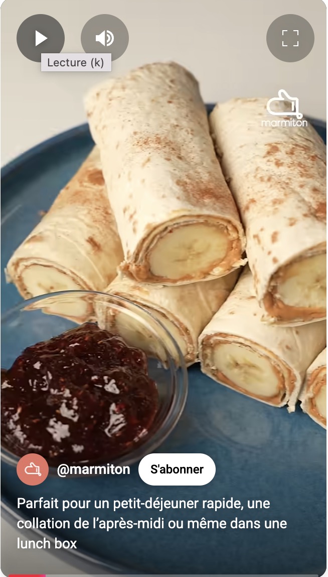 Parfait pour un petit-déjeuner rapide, une collation de l’après-midi ou ...